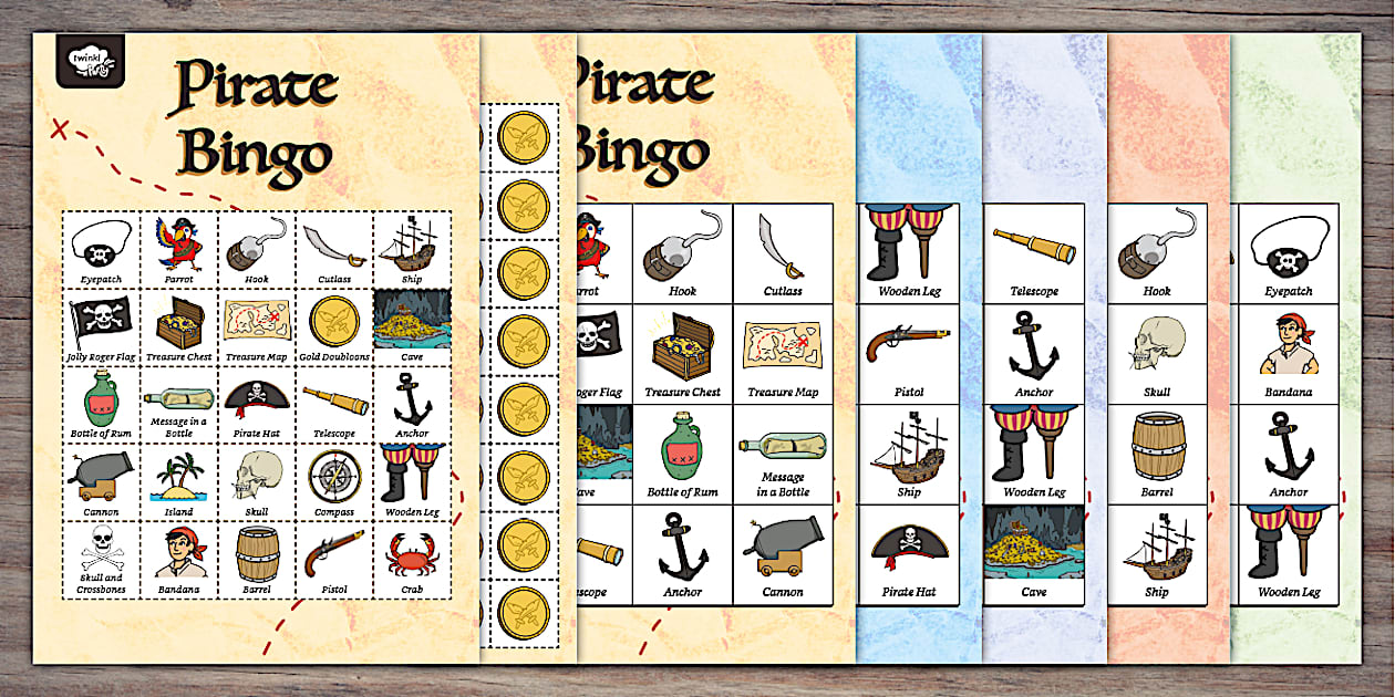 Pirate Bingo Printable | Twinkl Party (Teacher-Made)