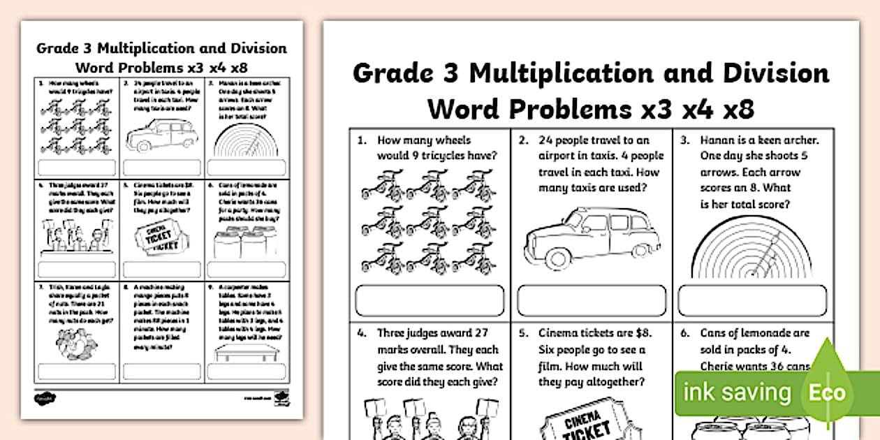 Using Arrays to Divide and Multiply - Grade 3 Math - Twinkl