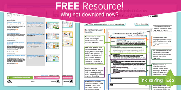 FREE! - EYFS Link Numerals and Amounts to 5 Resource Overview
