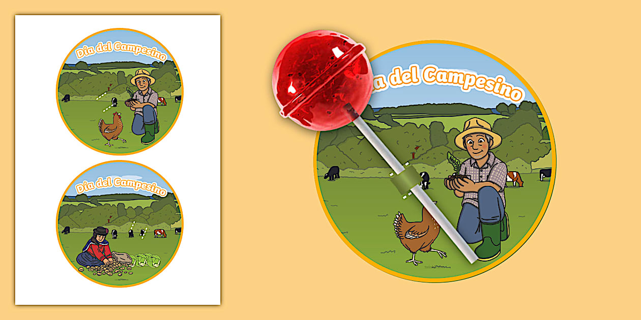 Recuerdo del Día del Campesino | Recursos Educativos Twinkl