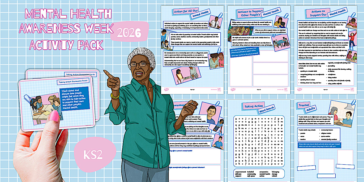 2026 Mental Health Awareness Week KS2 Activity Pack