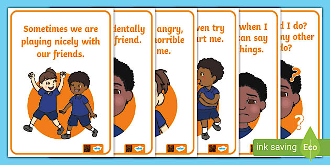 FREE Social Situation (Feeling Angry) Posters (teacher made)