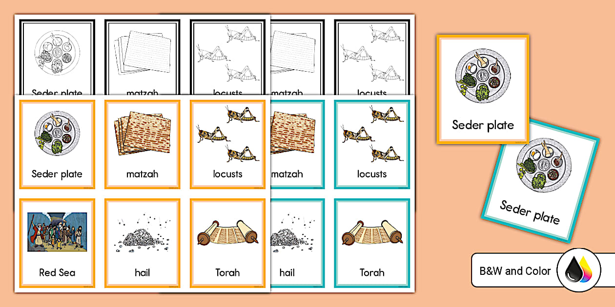 Passover Games: Vocabulary Matching Game | Twinkl USA