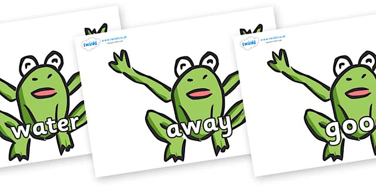 Next 200 Common Words on Frogs - Next 200 Common Words on