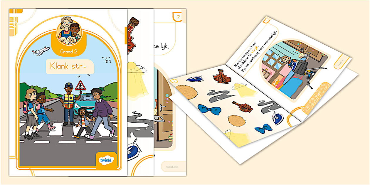 Graad 2 Klanke str- Leesboek (teacher made) - Twinkl