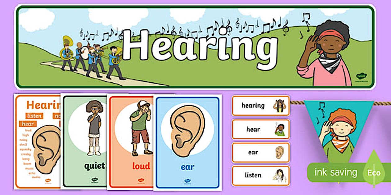 Hearing Display Pack (teacher made) - Twinkl