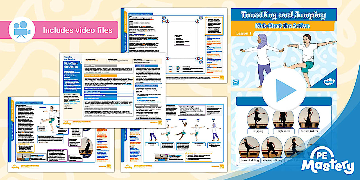 PE Mastery: Year 5 Gymnastics Lesson: Kick-Start the Action