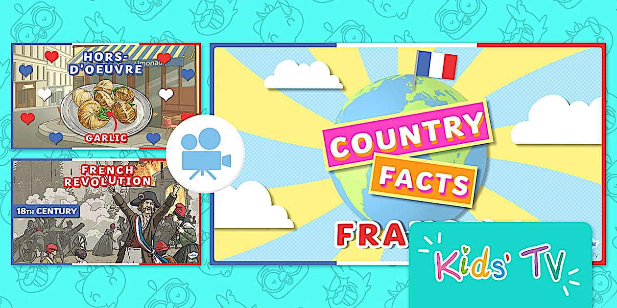Country Facts for Kids - France | Geography (teacher made)