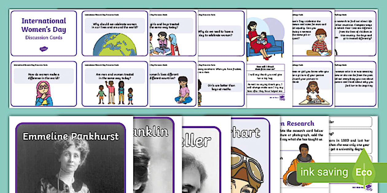 International Women's Day Activity Pack (Teacher-Made)