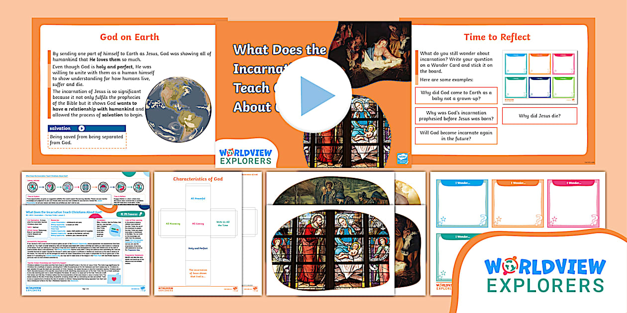 RE: Incarnation - The Holy Spirit: LKS2 Lesson Pack 5