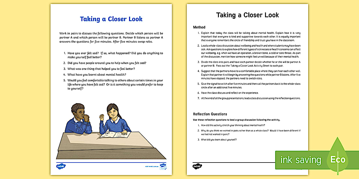 Taking a Closer Look Activity (teacher made) - Twinkl