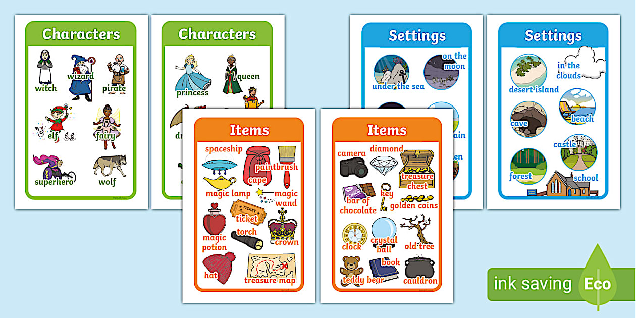 Make a Story Prompt Frames | Creative Storytelling Ideas