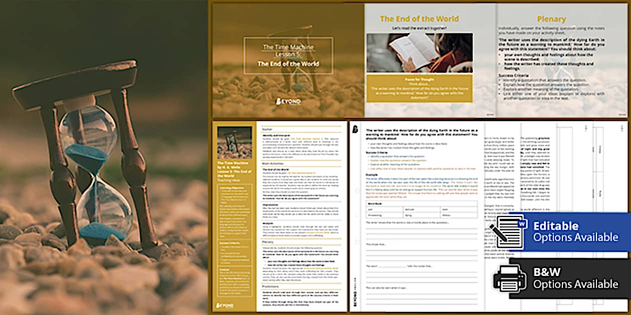 Time Machine Lesson 5: The End of the World | KS3 English