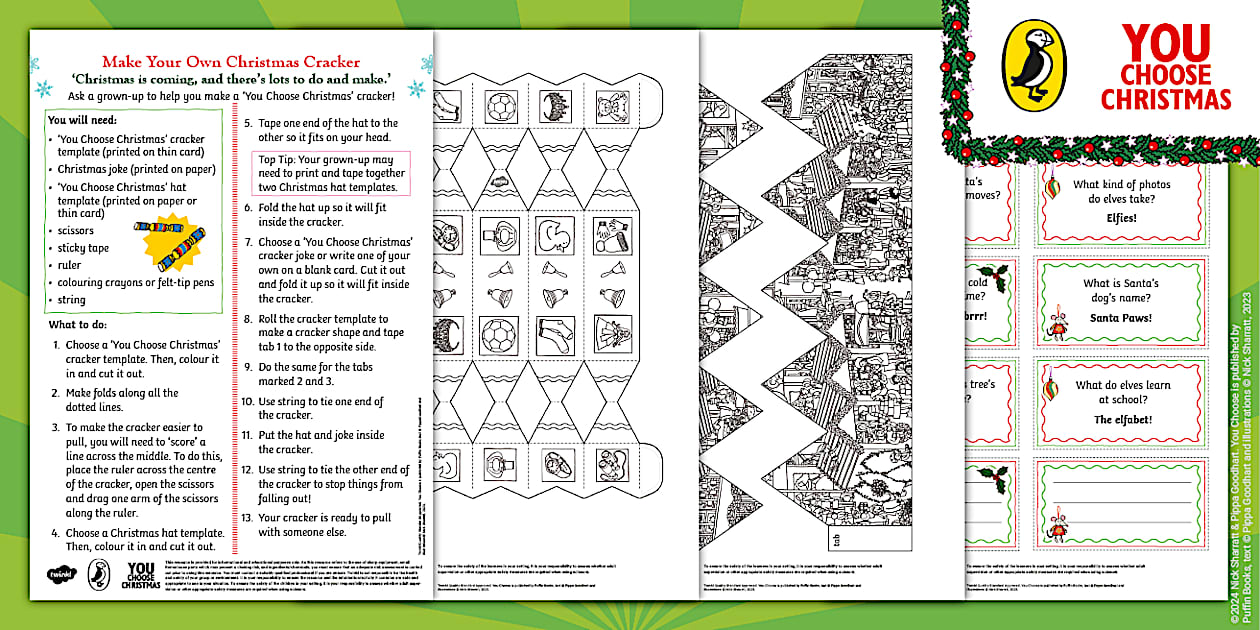 You Choose Christmas: Make Your Own Christmas Cracker