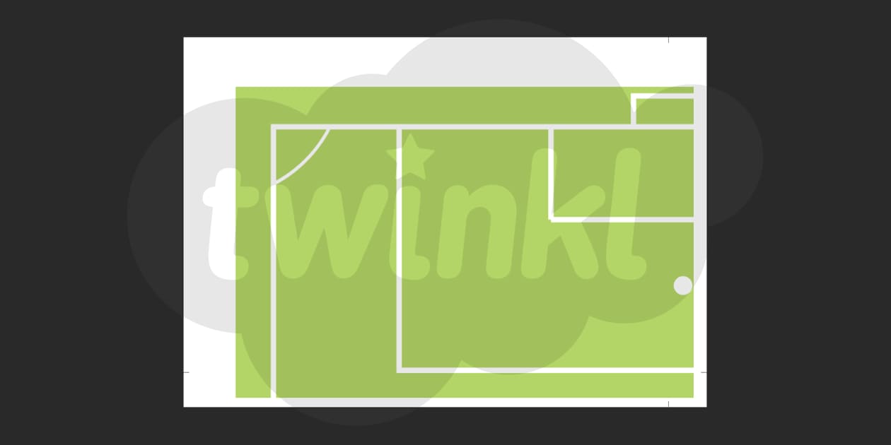 soccer printable field