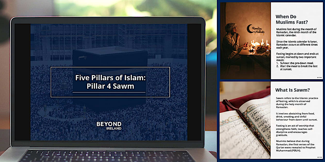Five Pillars of Islam: Pillar 4 Sawm PowerPoint - Twinkl