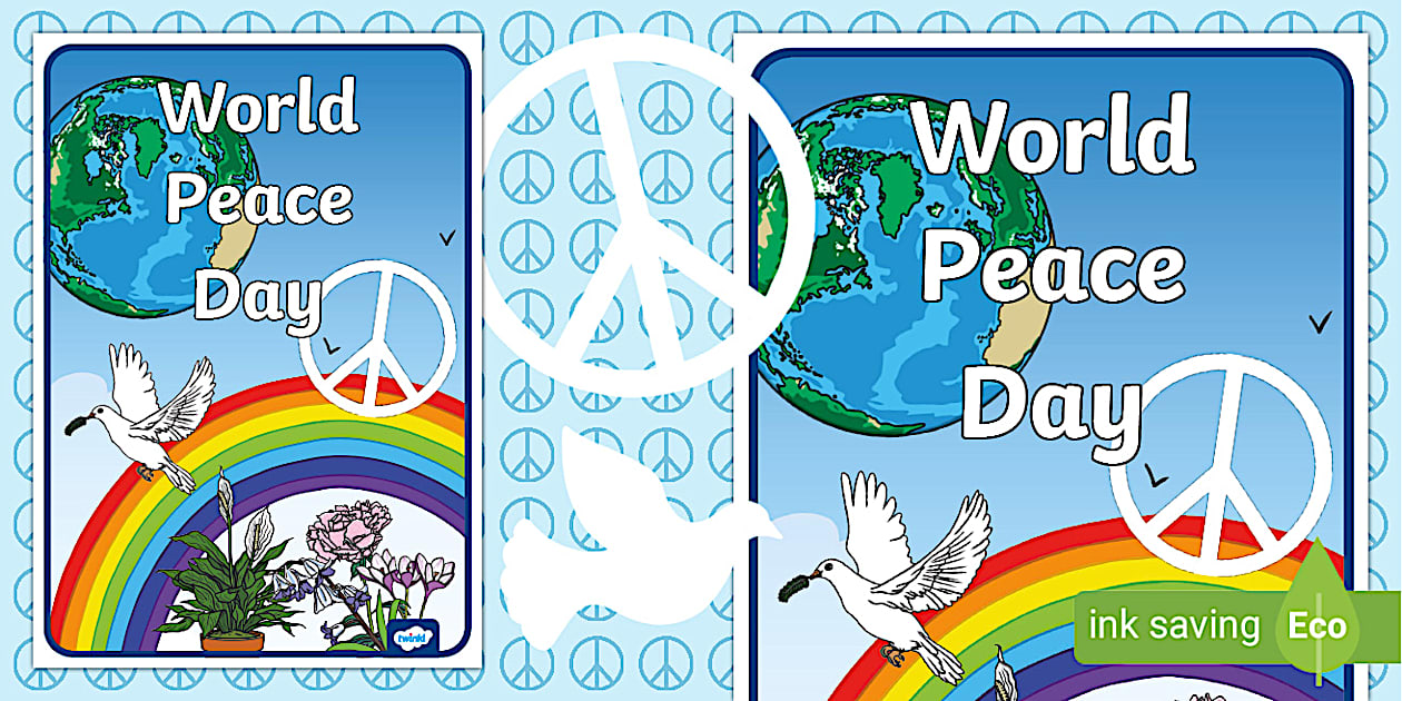 International Peace Day Poster – Twinkl Resources - Twinkl