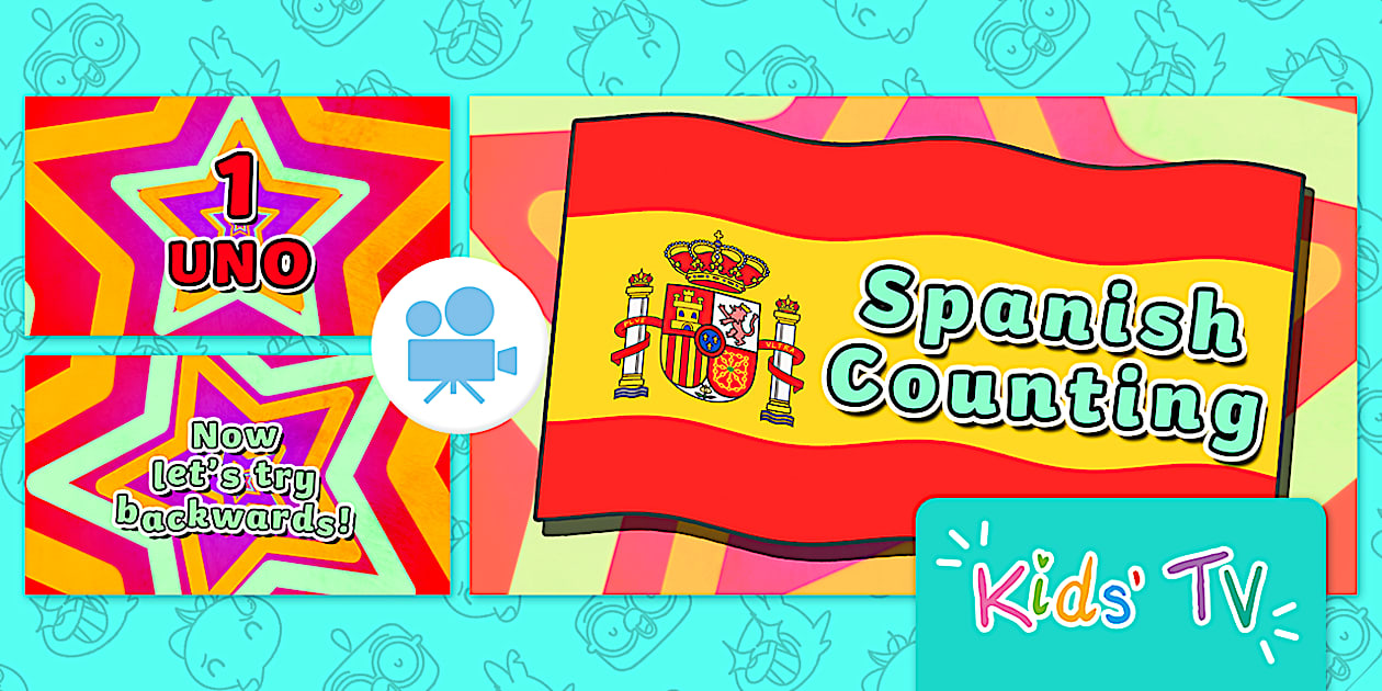 👉 Spanish Counting Song for Kids | How to Count in Spanish