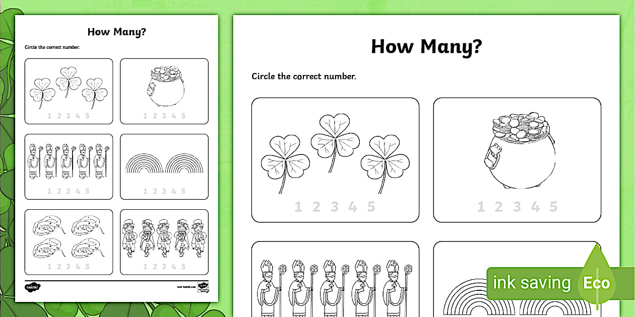 St Patrick's Day Maths | Australia Primary Years Resource