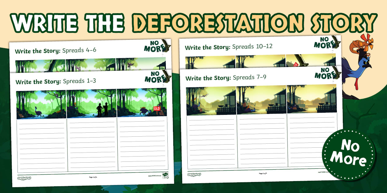 No More – Write the Deforestation Story