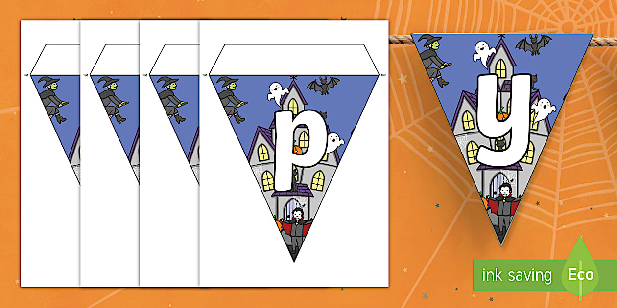 Happy Halloween Bunting | Display Bunting | Halloween