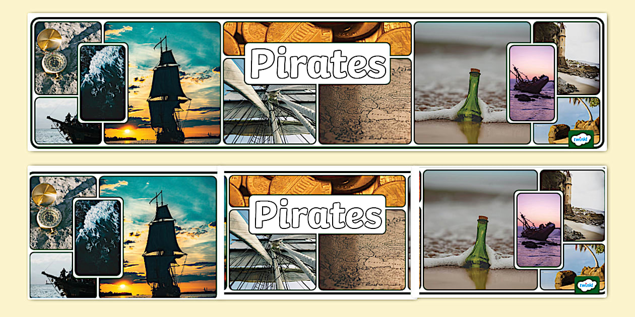 Pirates Photo Display Banner (teacher made) - Twinkl