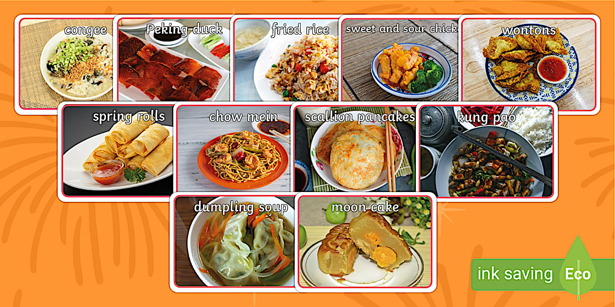Chinese Food Photo Pack (teacher made) - Twinkl