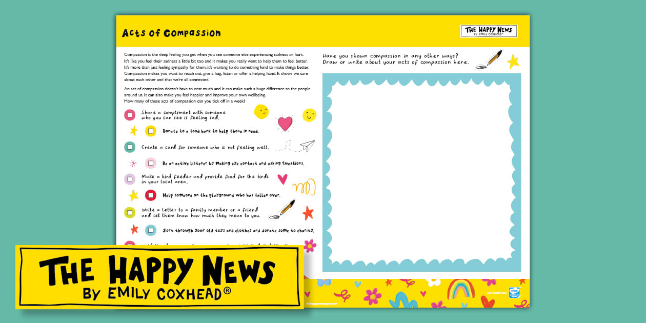 The Happy Newspaper Issue 39: Acts of Compassion
