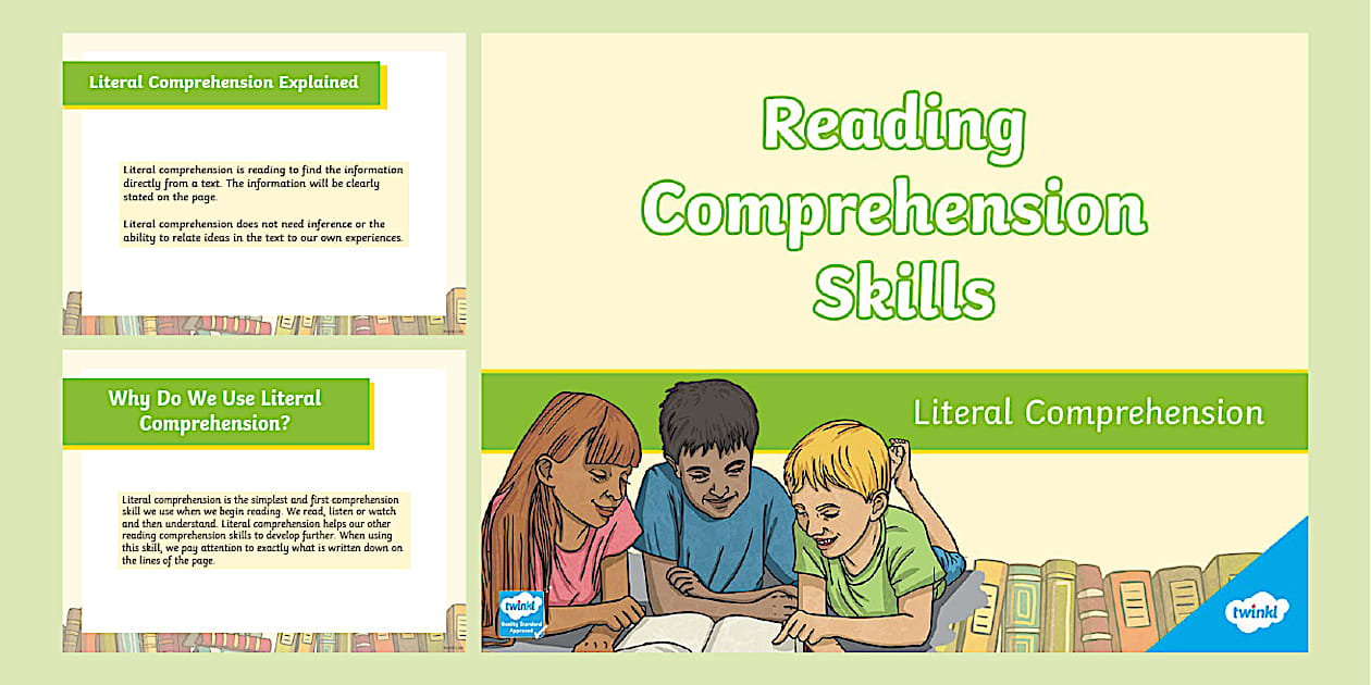 Reading Comprehension Skills: Literal PowerPoint (Year 5-6)