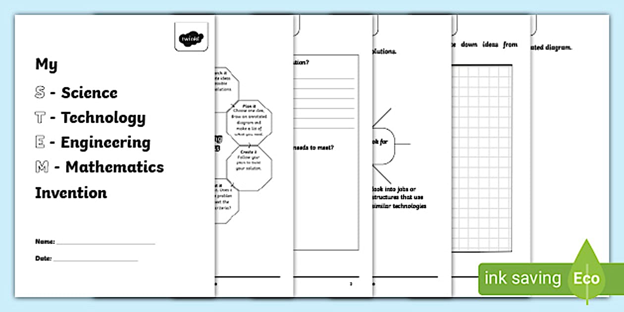 Invention Planning | STEM Booklet (Teacher-Made) - Twinkl