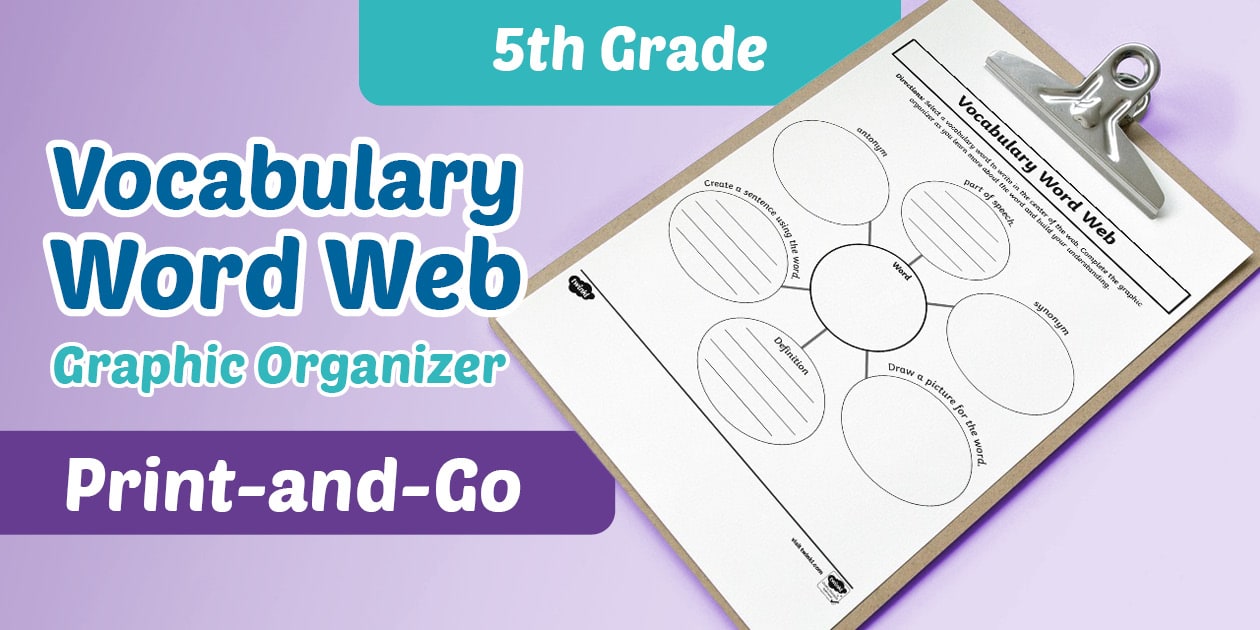 Vocabulary Web | ELA Resource | Twinkl USA (teacher made)