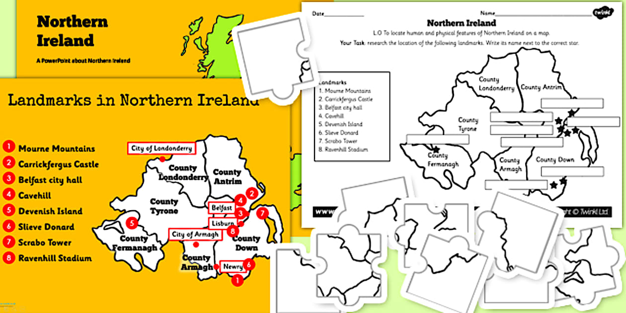 Northern Ireland UK Lesson Teaching Pack - Twinkl