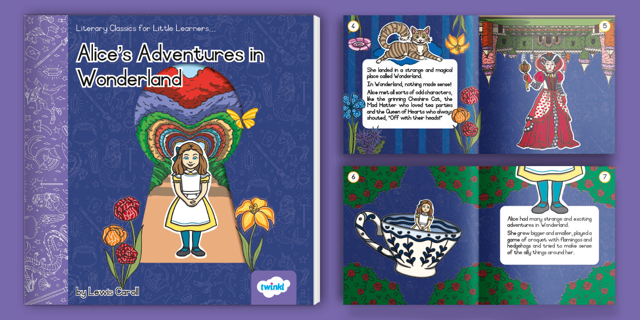 Little Learners Literature Alice's Adventures in Wonderland