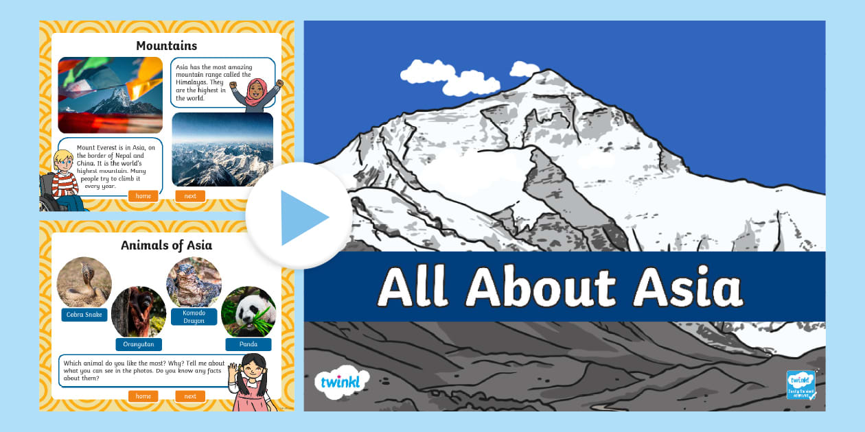 All About Asia PowerPoint (teacher made) - Twinkl