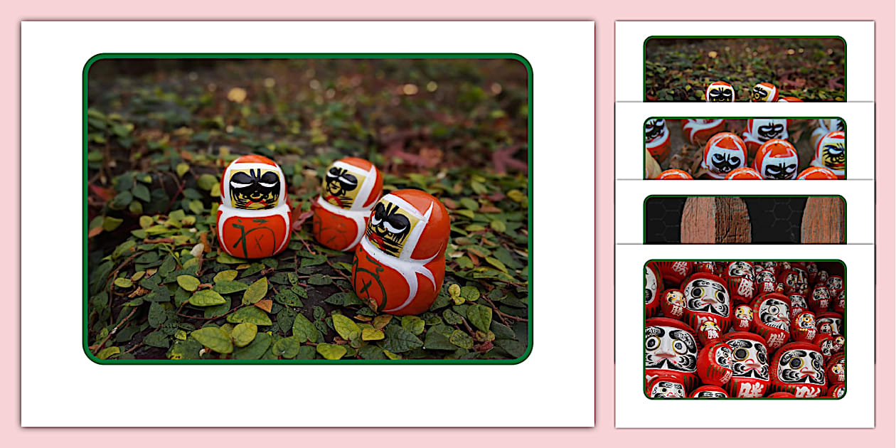 Daruma Dolls Display Photos (Teacher-Made) - Twinkl