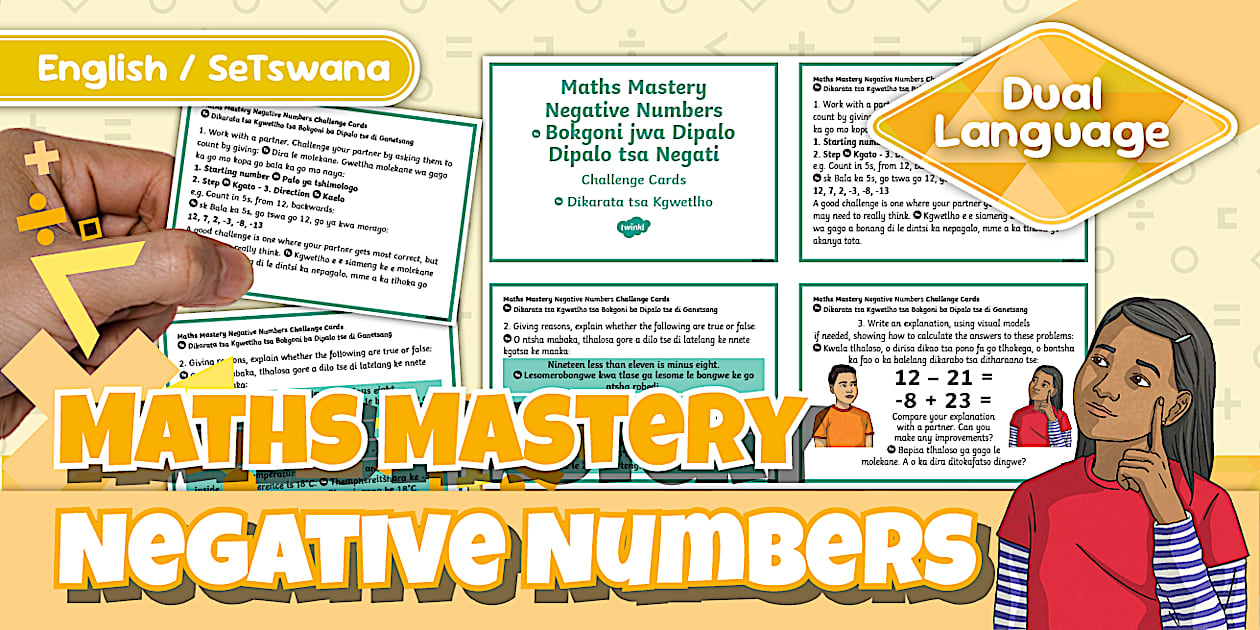Grade 7 Maths - Term 1 - Place Value Negative Numbers Maths Mastery ...