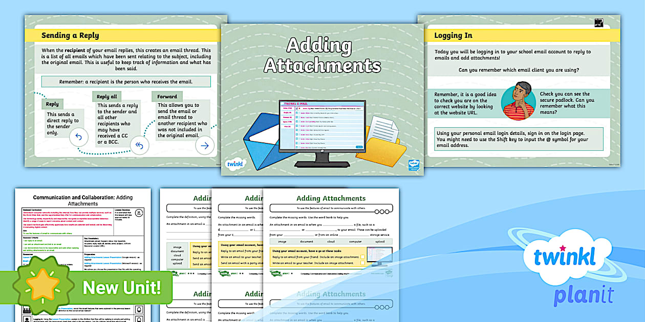 Communication and Collaboration: Adding Attachments Lesson 4