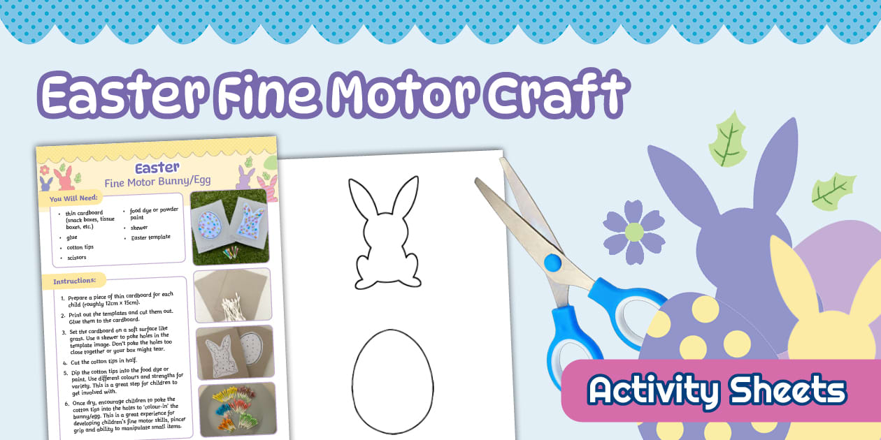Easter Fine Motor Craft