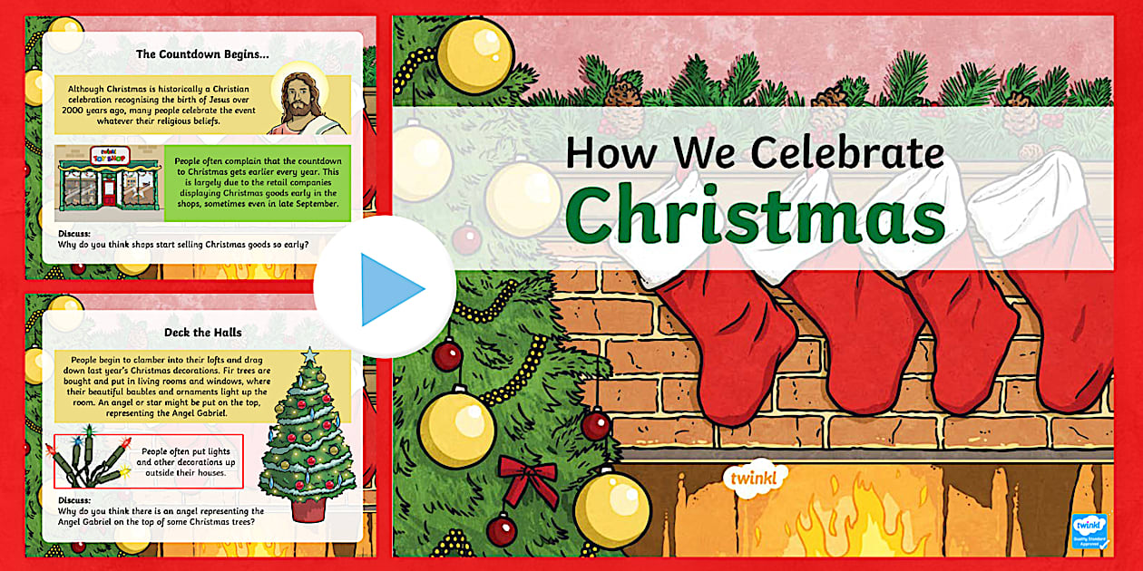 How We Celebrate Christmas PowerPoint - KS2 Resources