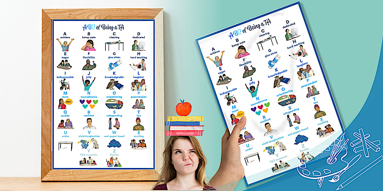 The ABC of Being a TA Poster | Twinkl Art Gallery