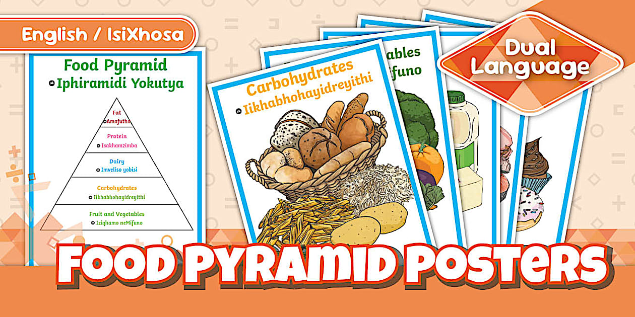 Food Pyramid Posters - IsiXhosa