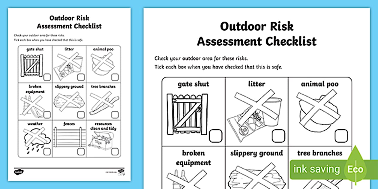 Outdoor Risk Assessment for EYFS | Twinkl Resources - Twinkl