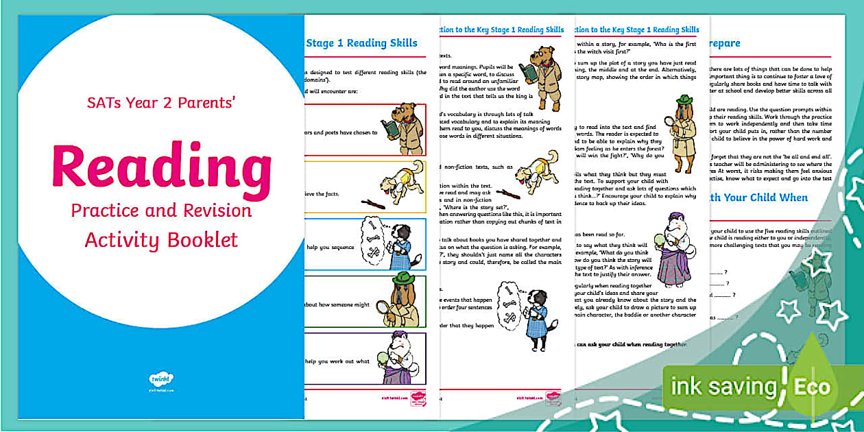 Year 2 Reading SATs Revision Booklet | Parents Survival