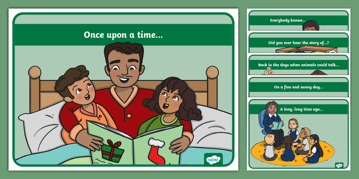 Traditional Story Opener A4 Posters (teacher made) - Twinkl