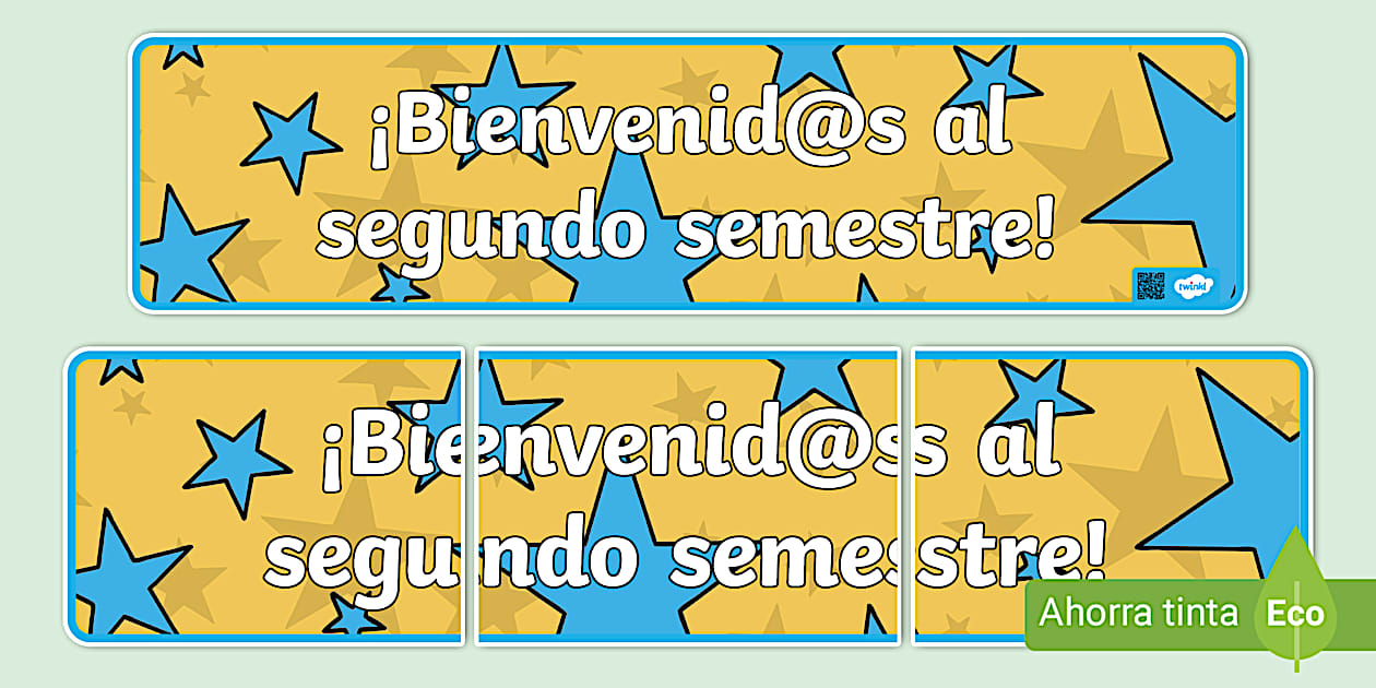 Decoración de clase segundo semestre