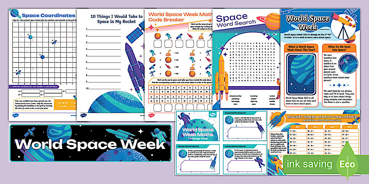 Space Week -Themed Day Activity Pack (teacher made) - Twinkl