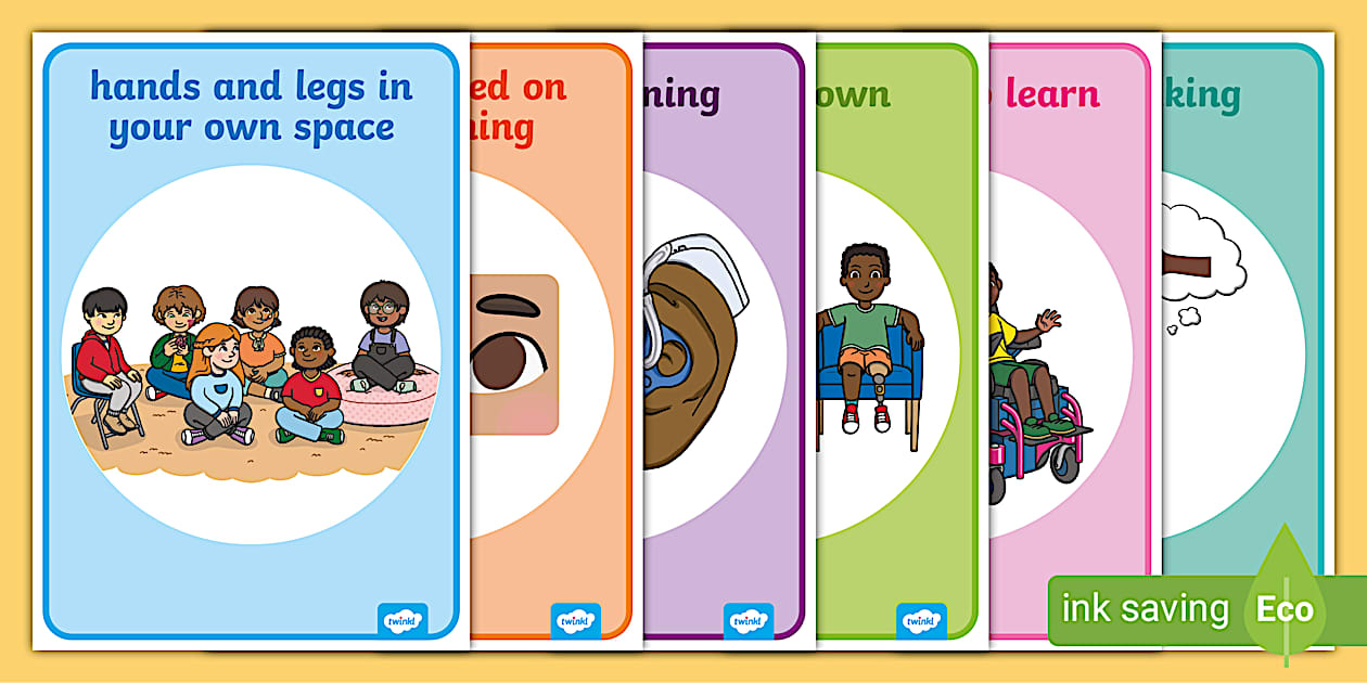 👉 Good Listening Display Posters (teacher made) - Twinkl