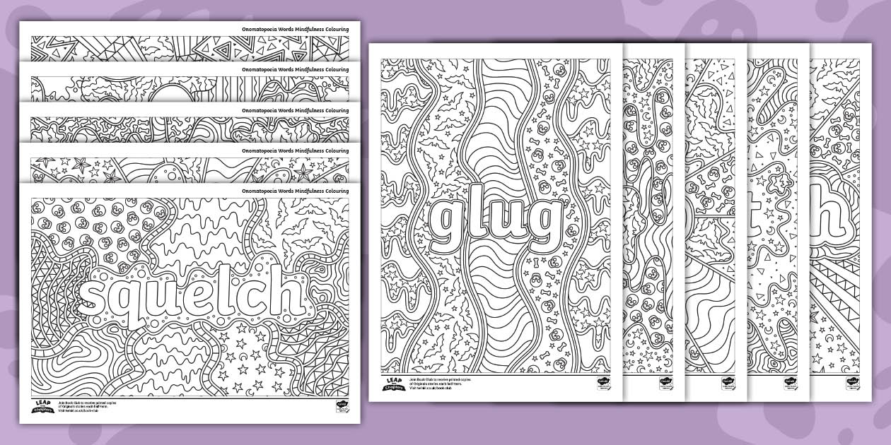 Diary of a Not-So-Spooky Spider: Mindfulness Colouring