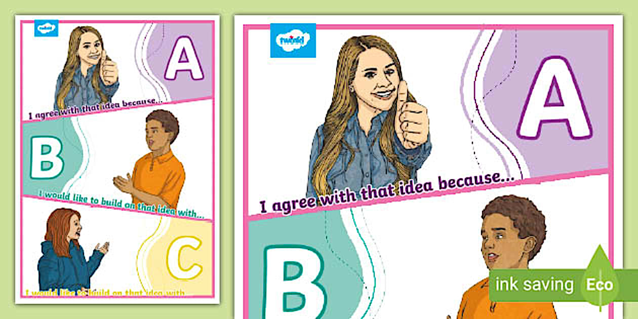 ABC Discussion Prompt (teacher made) - Twinkl