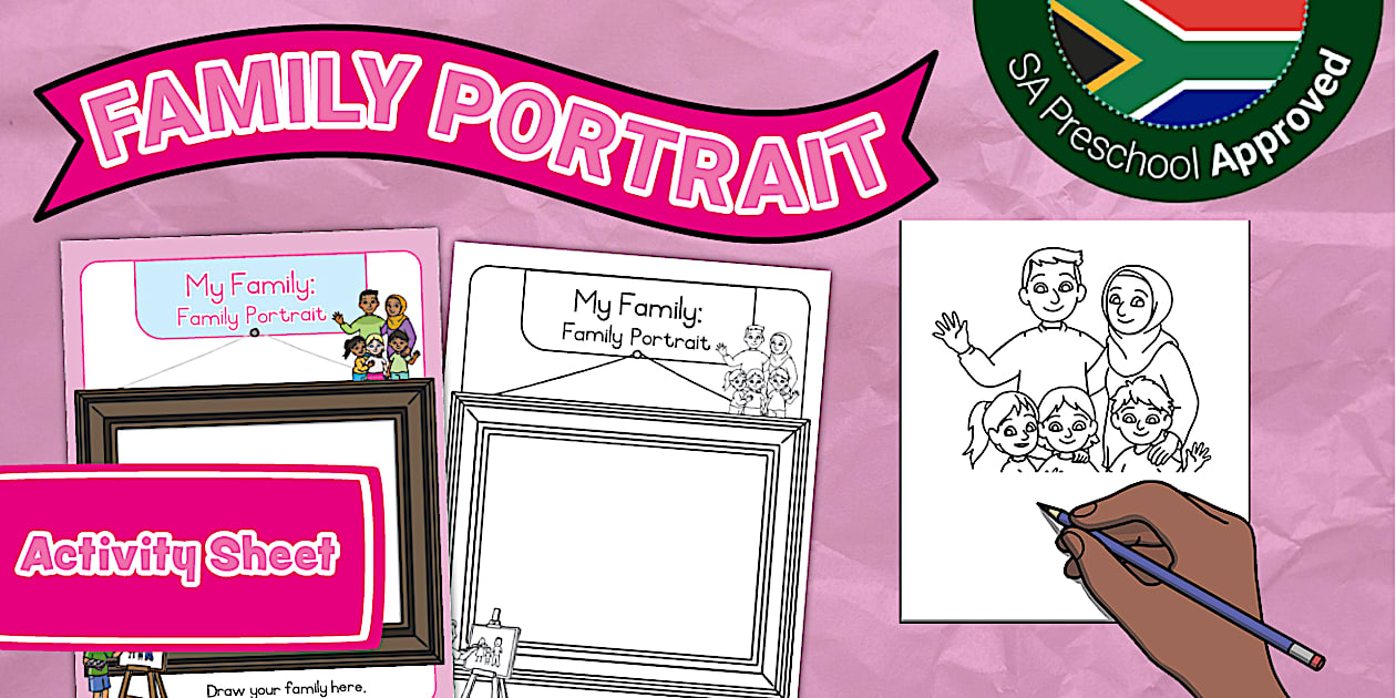 Preschool: My Family: Family Portrait
